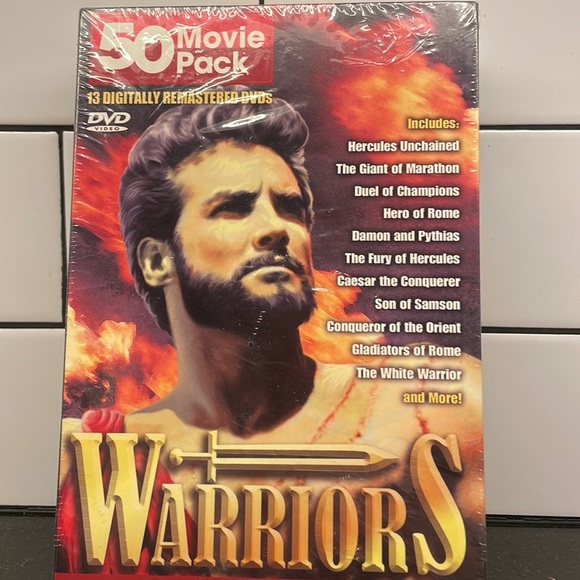 Media | Digitally Remastered 5 Movie Pack Of Warriors Movies On Dvd ...